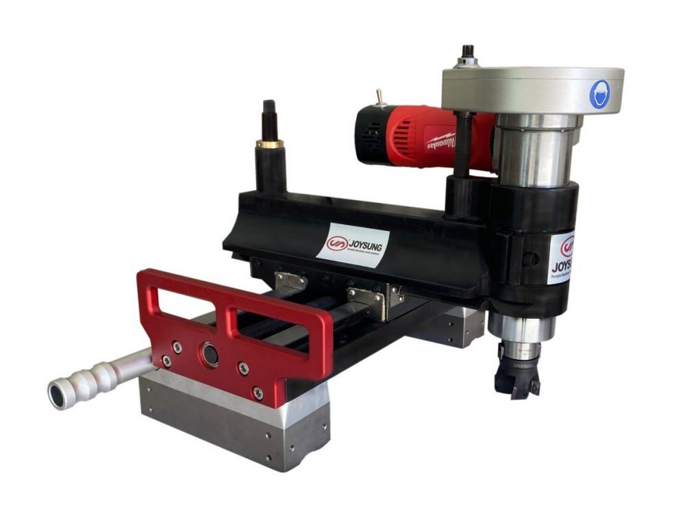 The Application Of Portable Gantry Milling Machine On Site Machining On ...